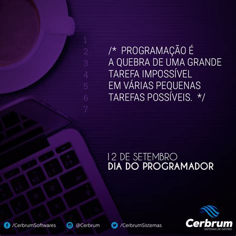 Dia Do Programador Cerbrum