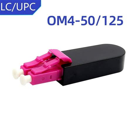 Lc Upc Fiber Optic Loopback Adapter Connectors Fiber Optic Circuitors Sm Mm Om4 50 125