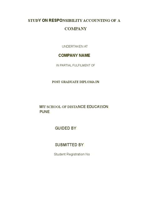 Dummy Project Report Pdf Audit Quantitative Research