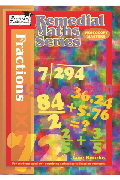 Remedial Maths Series Fractions Ready Ed Publications Rep 355