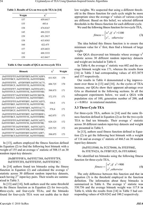 Cryptanalysis Of Tea Using Quantum Inspired Genetic Algorithms