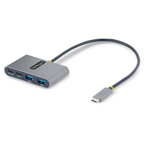 Hub Usb De 4 Puertos Con Usb C Pd De 100w 5gbps Usb C X2 Usb 30 X2 Sp Digital
