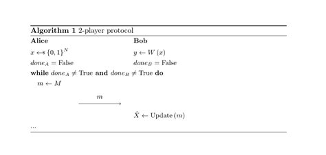 Cryptocode Pseudocode Ignore A Single Lines Column Sizes Tex