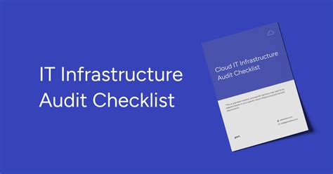Cloud It Infrastructure Audit Checklist It Infrastructure Perfected Your Go To Audit