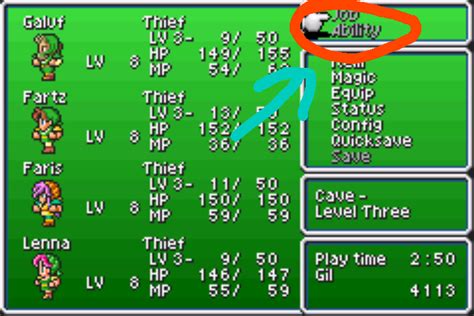 Help Weird Bugfeature Rfinalfantasy