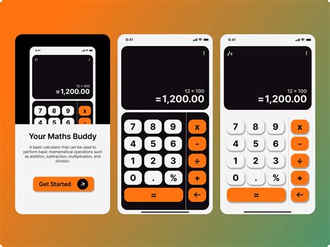Dailyui Day 4 Calculator Design By Cephas Osayi On Dribbble