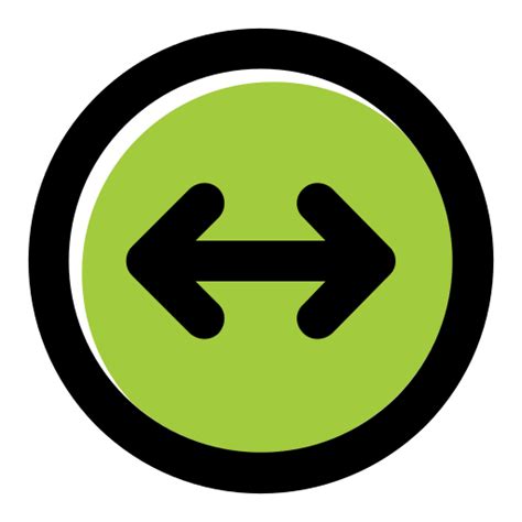 Two Arrows Generic Color Omission Icon