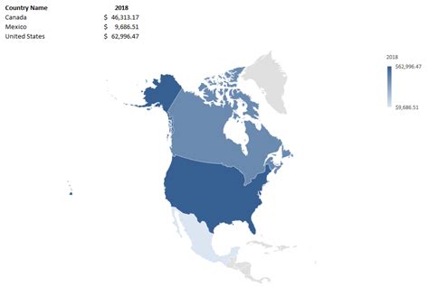 How To Make A Map Chart In Excel