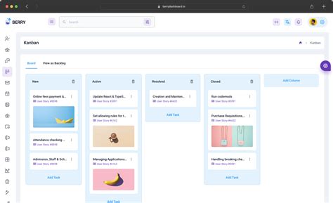 berry react material admin dashboard template