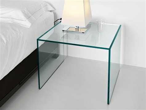 Frosted Glass Bedside Table At Jayden Abdullah Blog