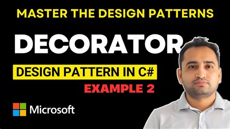 Decorator Design Pattern In C A New Example For Mastery 🔥 Youtube