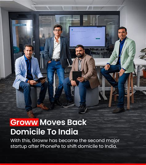 Fintech Unicorn Groww Has Completed Its Reverse Flip Shifting Its Domicile To India From The Us