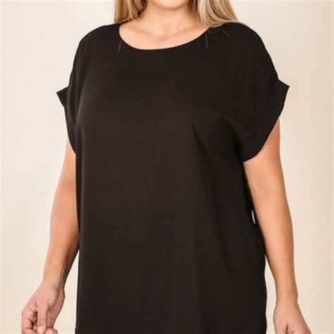 Zenana Outfitters Tops Zenana Blouse Bkack 3x New Poshmark