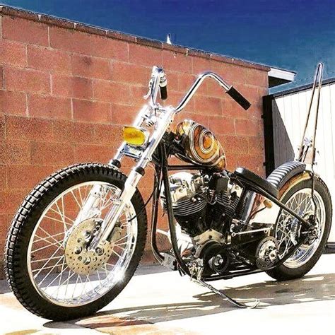 Harley Shovelhead Hardtail Bobber