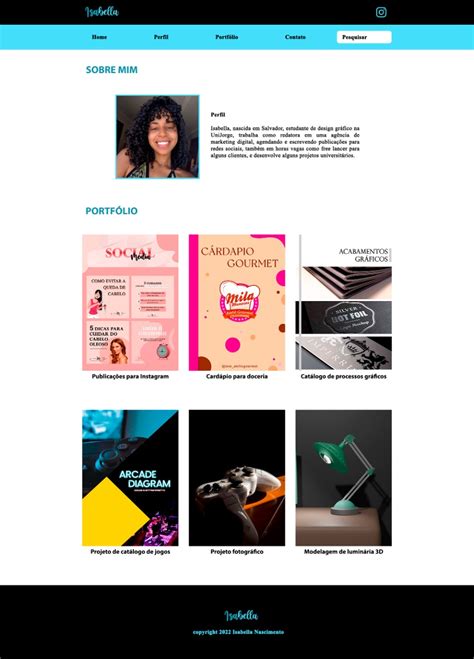 GitHub KyuaKun Site Portfolio HTML CSS JS Projeto De Um Web Site Usando CSS E HTML De Um