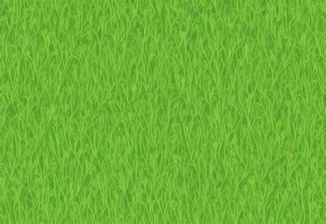 Premium Ai Image Seamless Green Grass Pattern