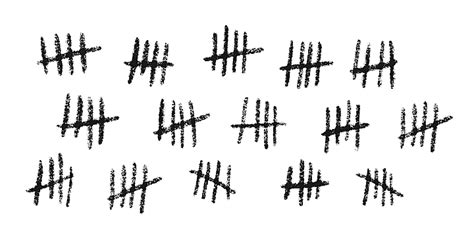 Numeration And Tally Marks Vector Hd Png Images