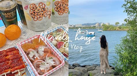 Engㅣ Vlog 피크닉 도시락 싸서 한강공원 나들이ㅣ소떡소떡 토핑 유부초밥 감자샐러드🍱🍢🍣🥗🌿🦢 Youtube