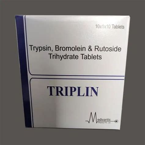 Triplin Tablets Prescription Packaging Type Box At ₹ 320stripe In