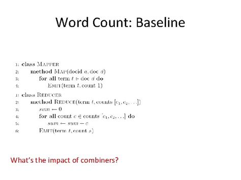 Map Reduce Algorithm Design Adapted From Jimmy Lins