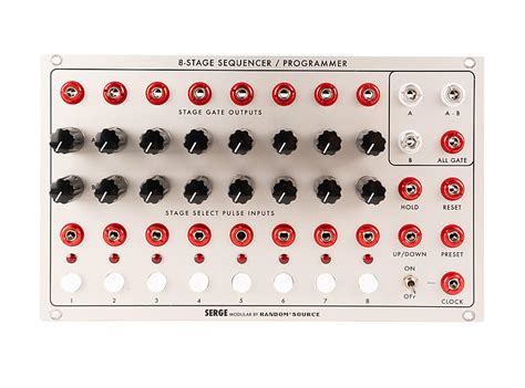 Random Source Seq8 Xl Serge Sequencer Programmer Used Reverb