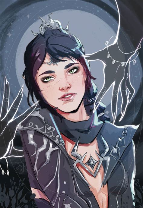 Shadowheart Portrait Baldurs Gate 3 By Damiaart On Deviantart