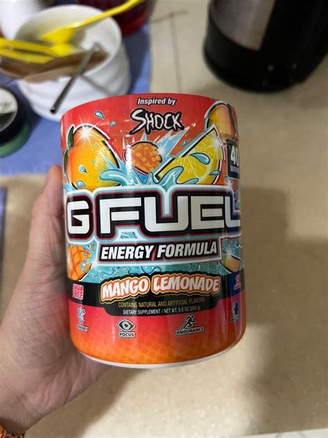 G Fuel Mango Lemonade Health And Nutrition Health Supplements Sports