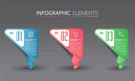 현대 텍스트 박스 템플릿 배너 인포그래픽 프리미엄 벡터