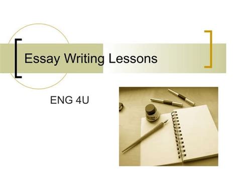 Account Writing Igcse Ppt