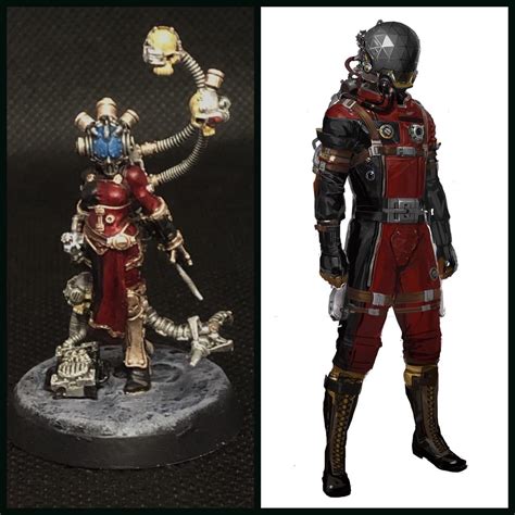 Clade Vanus Infocyte Assassin From Forge World Turned Into Morgan Yu