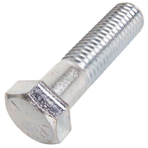 Sechskantschrauben Teilgewinde Asme B 1821 Grade 5 ~88 Verzinkt Un