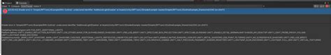 Shader Error · Issue 8 · Colinleung Nilocatunityurptoonlitshaderexample · Github
