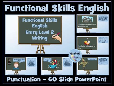 Entry Level Functional Skills English Writing Punctuation Teaching Resources