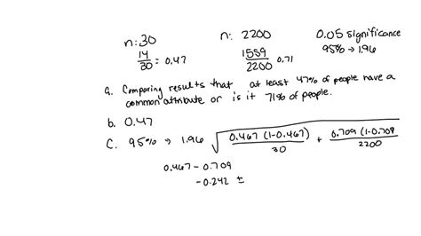 solved two different simple random samples are drawn from two different populations the first
