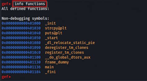 Gdb For Reverse Engineering — Cyber Wired