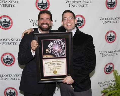 Kyle Culpepper Honored With Presidential Excellence Award For Service Classified Staff