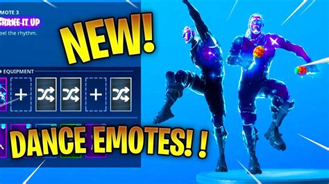 New Galaxy Skin With All New Dance Emotes Fortnite Battle Royale
