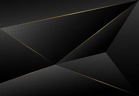 웹 사이트 명함 디자인에 대한 3층 라인 삼각형 텍스처와 현대적인 어두운 고급 회색 종이 배경 벡터 일러스트레이션 0명에 대한 스톡 벡터 아트 및 기타 이미지 Istock