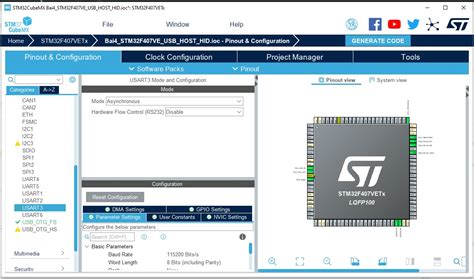 Lập Trình Stm32 Usb Hid Host Giao Tiếp Với Chuột Và Bàn Phím Máy Tính