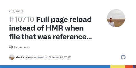 Full Page Reload Instead Of Hmr When File That Was Referenced Before Is