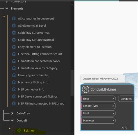 How To Run Or Draw Conduits In Model By Revit Dynamo Using Their Z Coordinates Revit Dynamo