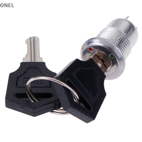 On 1pc 12mm Mini Key Switch Onoff Lock Switch Ks 02 Ks02 Electronic Switch 3a 250v My Shopee