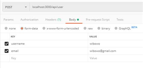 Javascript Node Js Express How To Get Data From Body Form Data In Post Request Stack Overflow