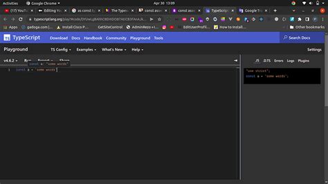 How To Use “as Const” In Typescript Const Assertions