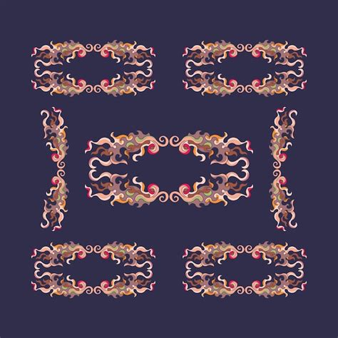 Premium Vector Classic Fire Pattern