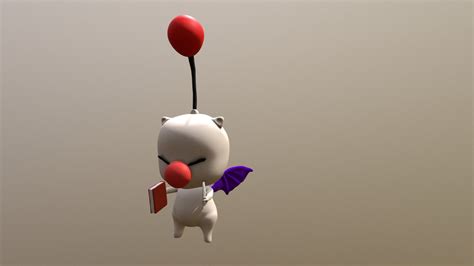 Moogle Final Fantasy 3d Model By Xeratdragons Dragonights91 [8dd53f1] Sketchfab
