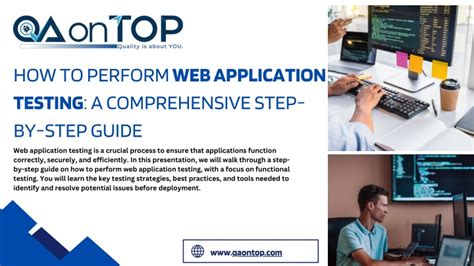 Ppt How To Perform Web Application Testing A Comprehensive Step By Step Guide Powerpoint