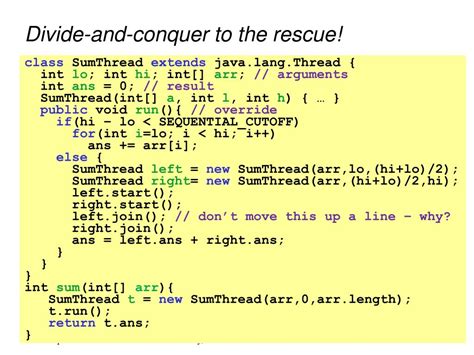 Ppt A Sophomoric Introduction To Shared Memory Parallelism And Concurrency Lecture 1