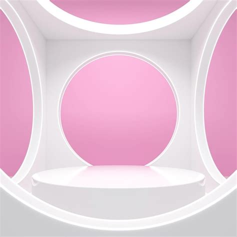 Premium Photo 3d Rendering Product Background