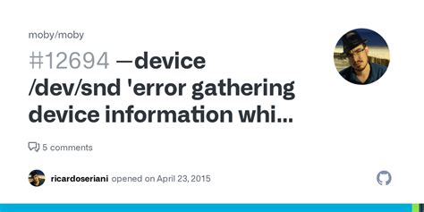Device Devsnd Error Gathering Device Information While Adding